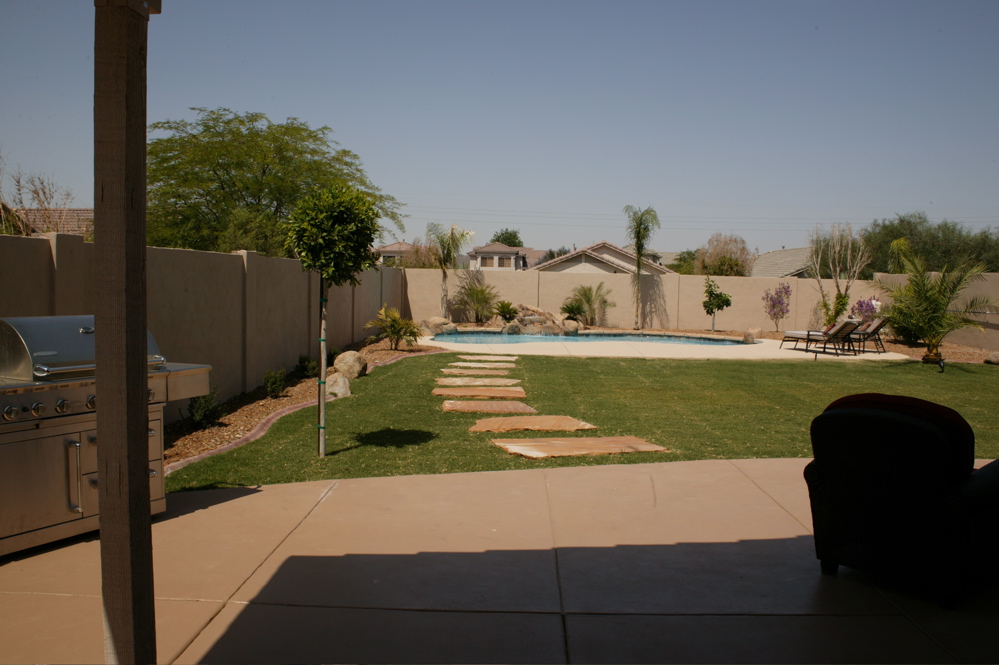 Arizona backyards...gotta love 'em (live, pool, backyard) - Phoenix ...